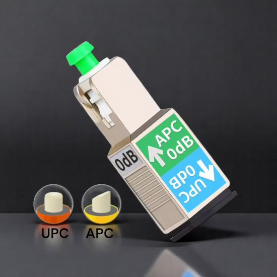 SC/APC to SC/UPC SM 9/125 Fiber Optik Adaptör